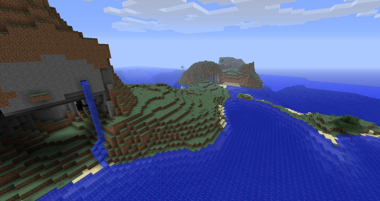 Enormous Survival Island (A Must See)!!!! Minecraft Map
