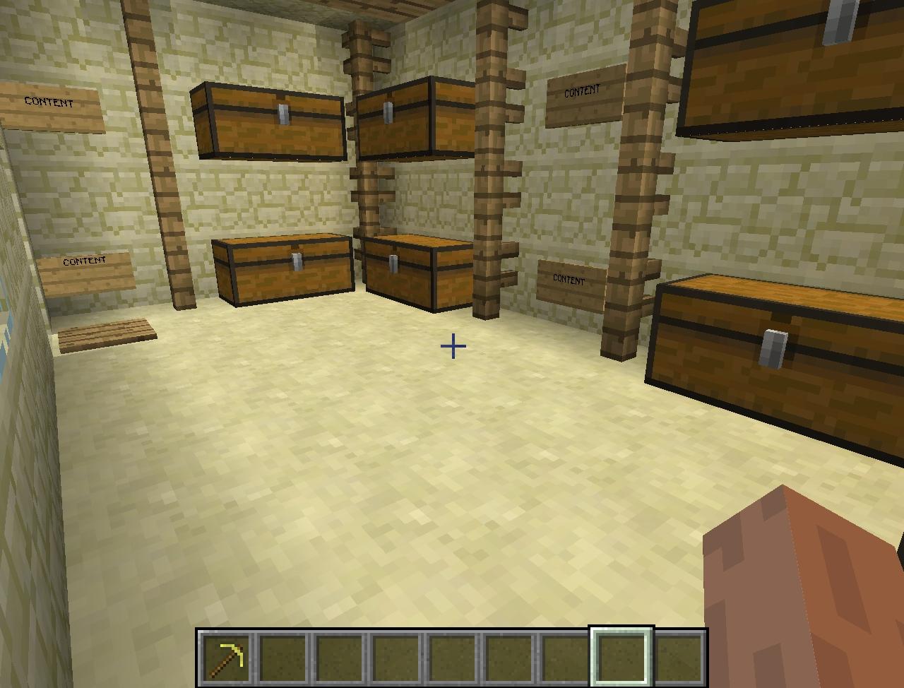 farm plot with storage Minecraft Map