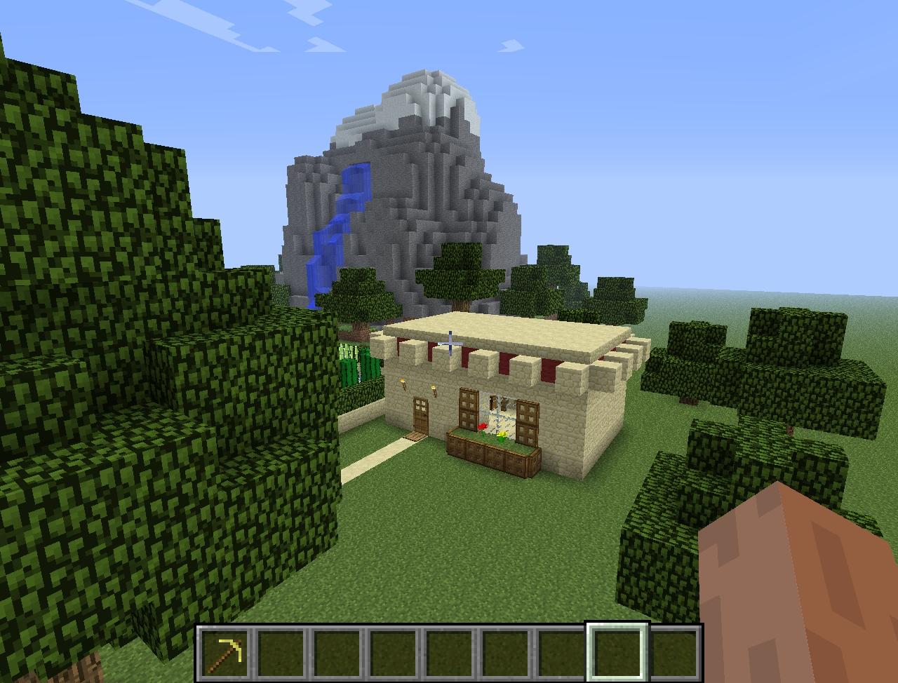 farm plot with storage Minecraft Map