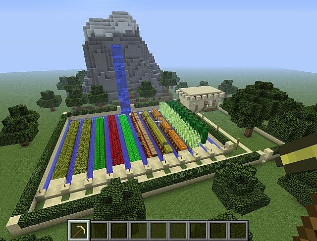 farm plot with storage Minecraft Project