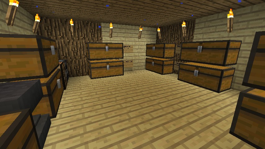 Giant Torch House Minecraft Map