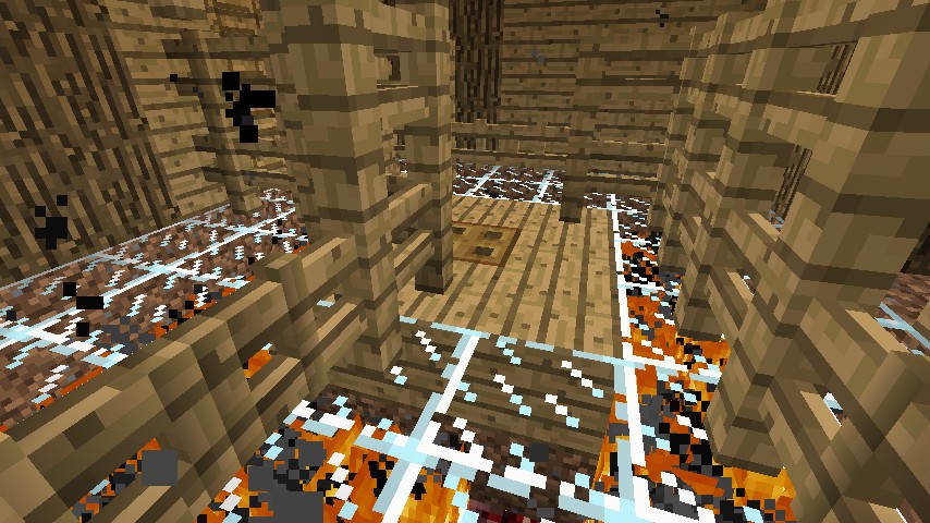 Giant Torch House Minecraft Map