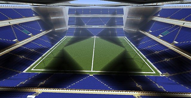 Large Footy Stadium Minecraft Map