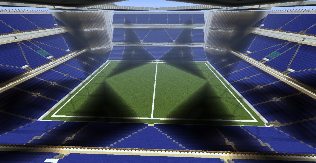 Large Footy Stadium Minecraft Map