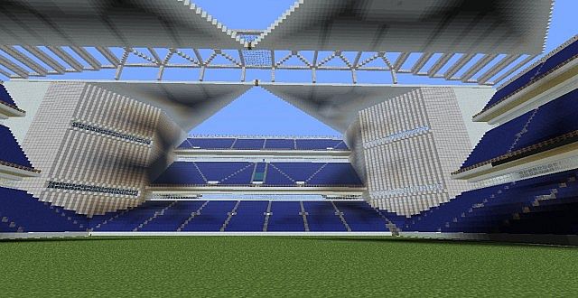 Large Footy Stadium Minecraft Map