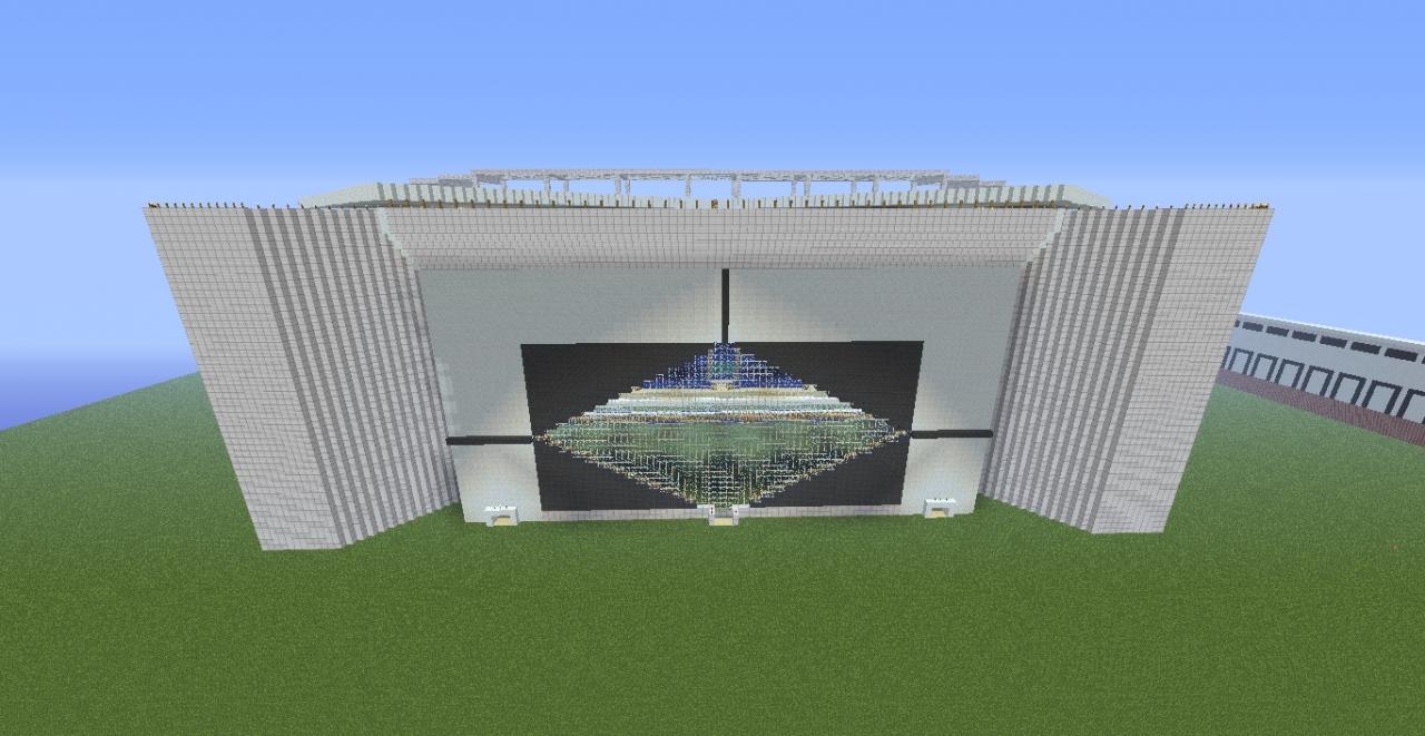 Large Footy Stadium Minecraft Map