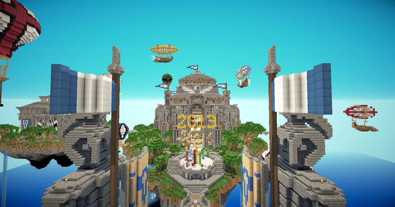 The Kingdoms United Spawn Minecraft Map
