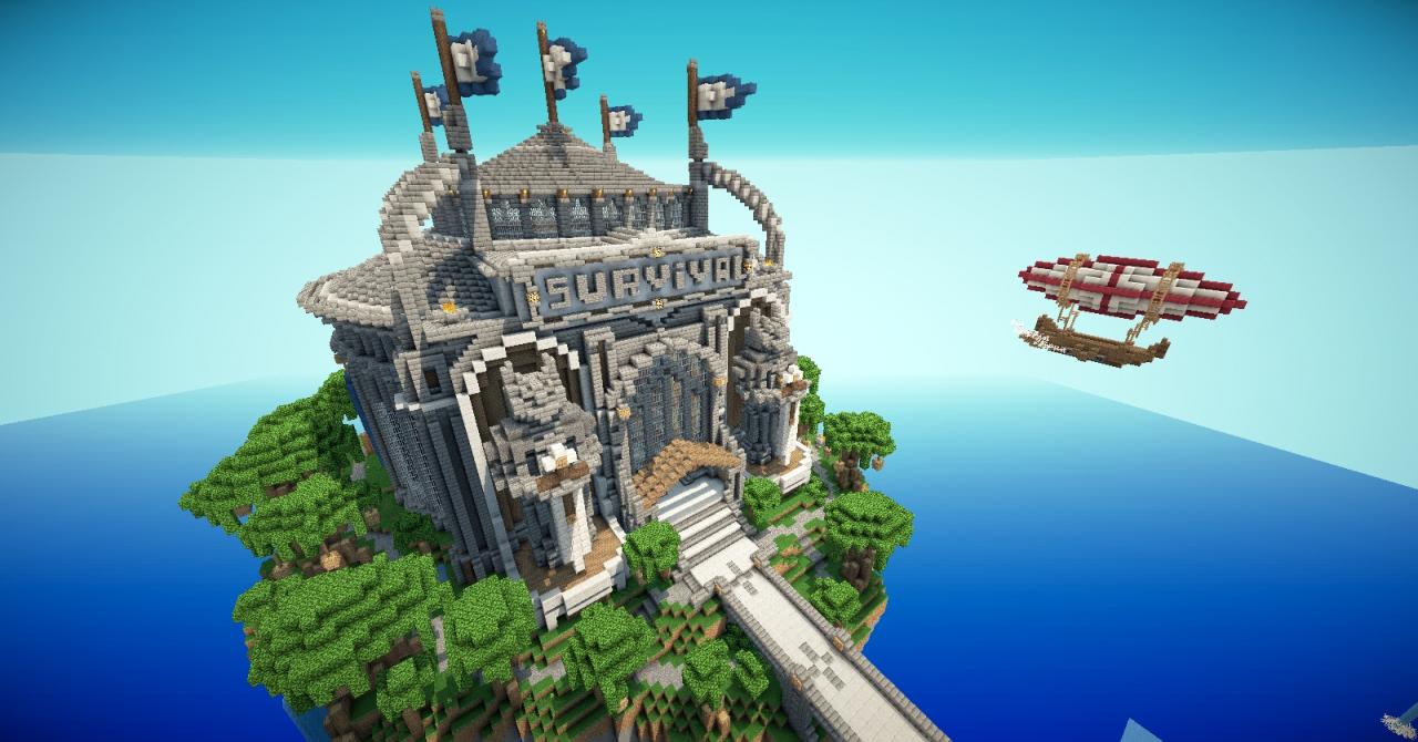 The Kingdoms United Spawn Minecraft Map