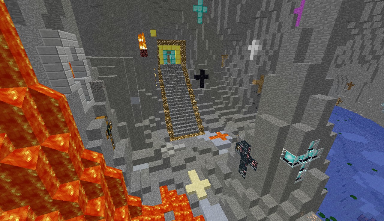 [Contest] The Sacred Caverns of Christianity Minecraft Map