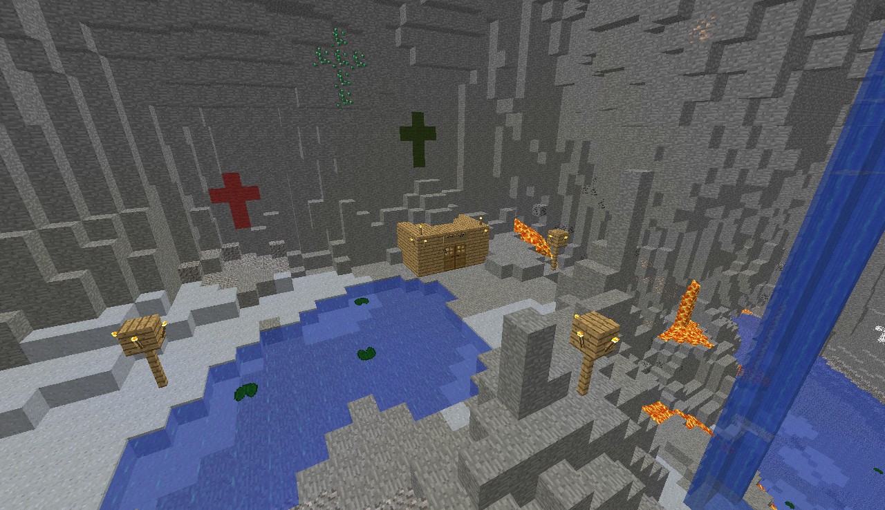 [Contest] The Sacred Caverns of Christianity Minecraft Map