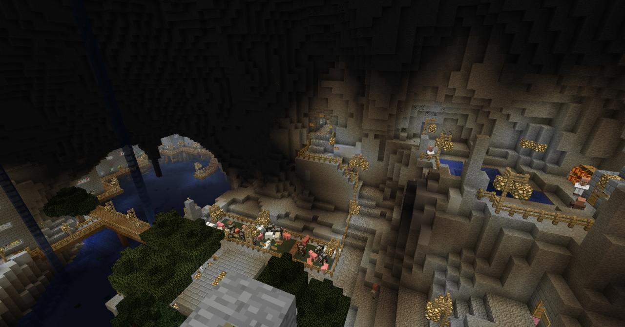 Caved In PM Contest-The Lost Rock City Minecraft Map