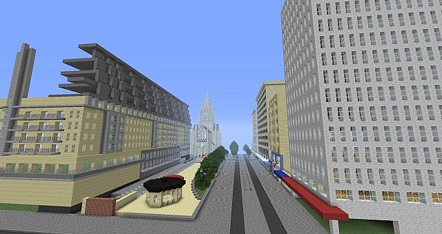 Project Melbourne (1:1) Minecraft Map
