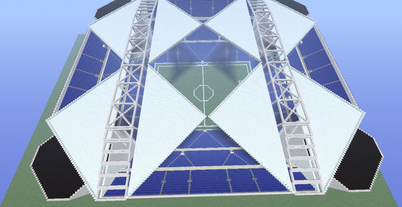 Large Footy Stadium Minecraft Map