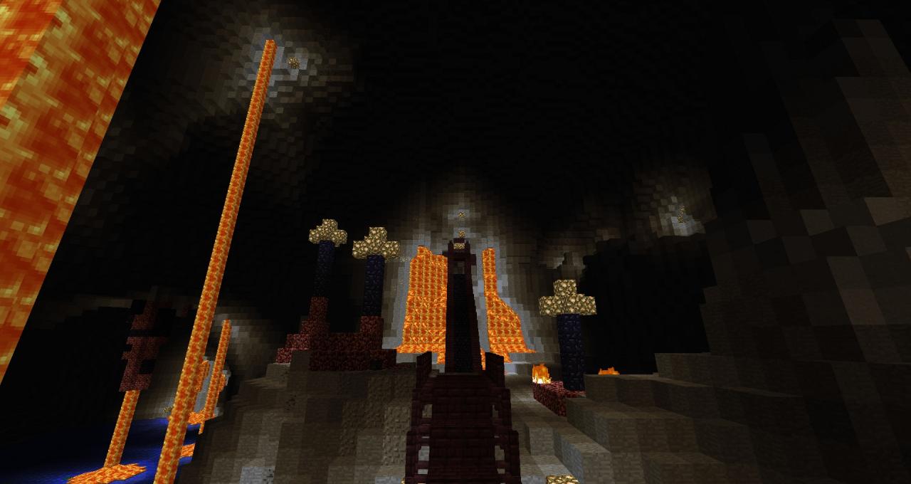 Caves Of The Underworld (Caved in) Minecraft Map