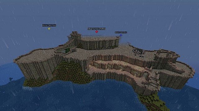 Island Fortress Minecraft Map