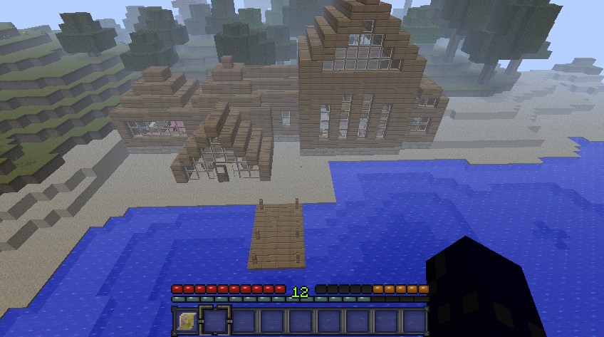 7 Buildings In One World! Minecraft Map