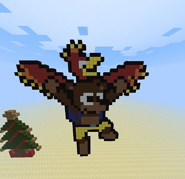 Banjo Kazooie (With his bird) Minecraft Map