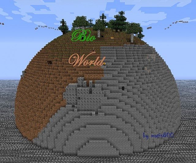 Bio-World(NOW WITH DOWNLOAD) Minecraft Map
