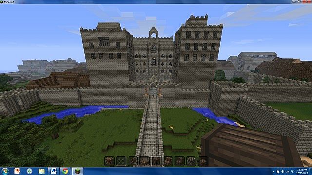 Castle Town Minecraft Map