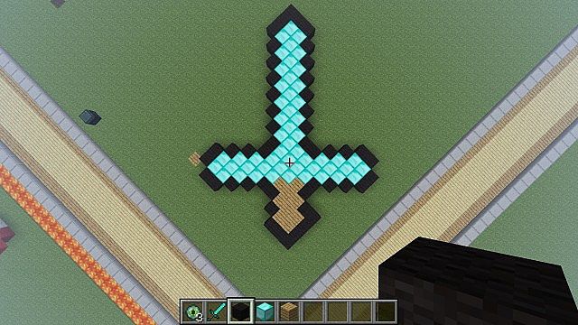 Diamond Sword Minecraft Map