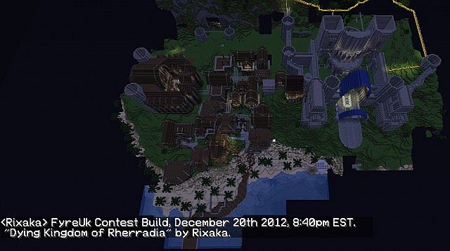 FyreUk Contest: Dying Kingdom of Rherradia Minecraft Map