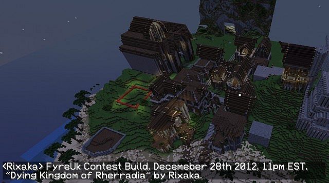 FyreUk Contest: Dying Kingdom of Rherradia Minecraft Map