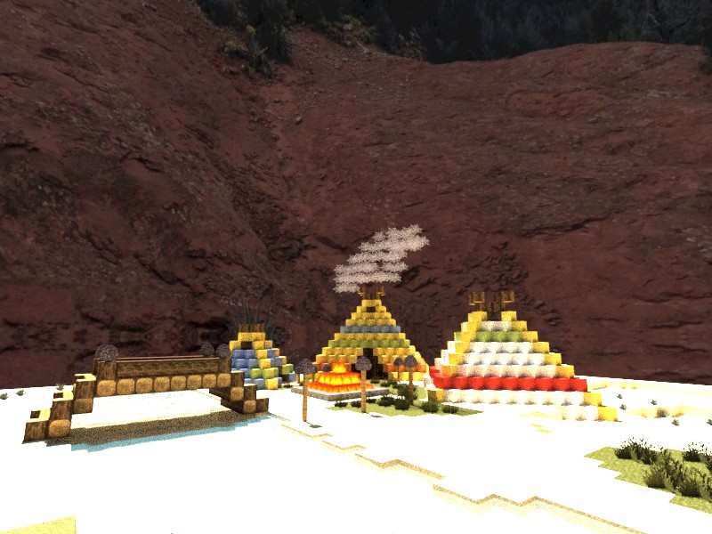 Indian village Minecraft Map