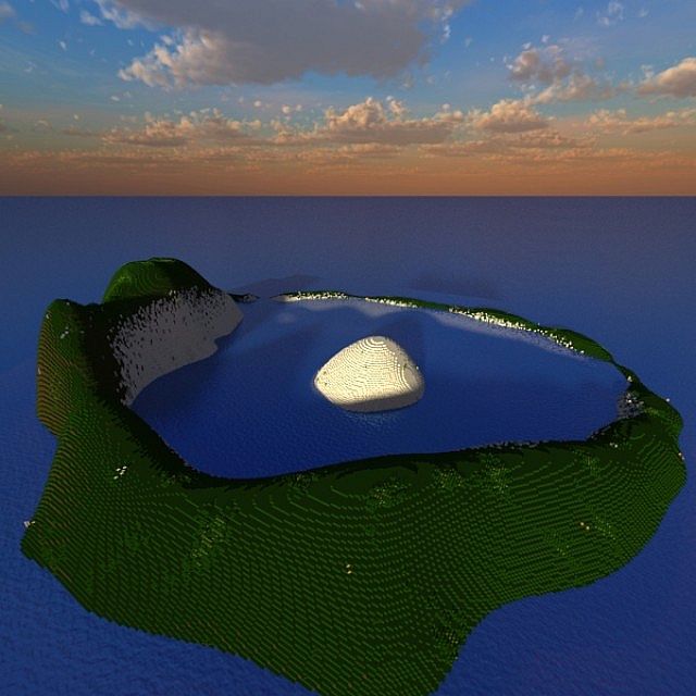 Basic Atoll Minecraft Map