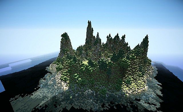 Small Island Survival Minecraft Map