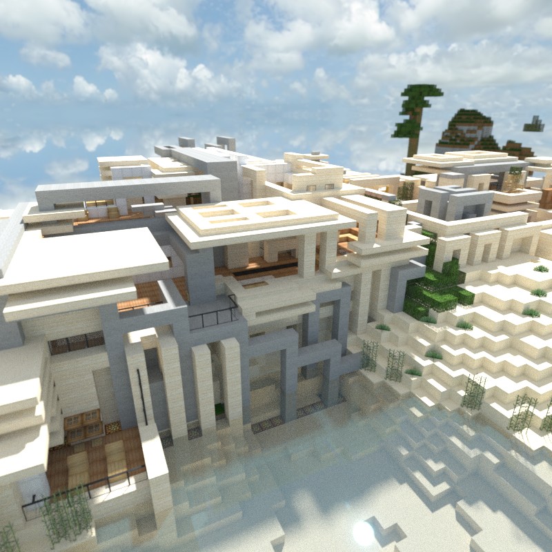 [House & Terraforming] Proteus Island (Loki paradise) Minecraft Map