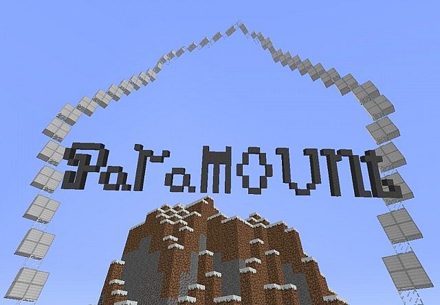 Paramount Logo Project Files Minecraft Map