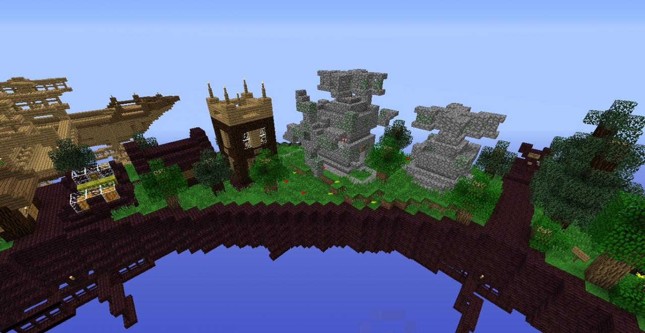 Sky Village Minecraft Map