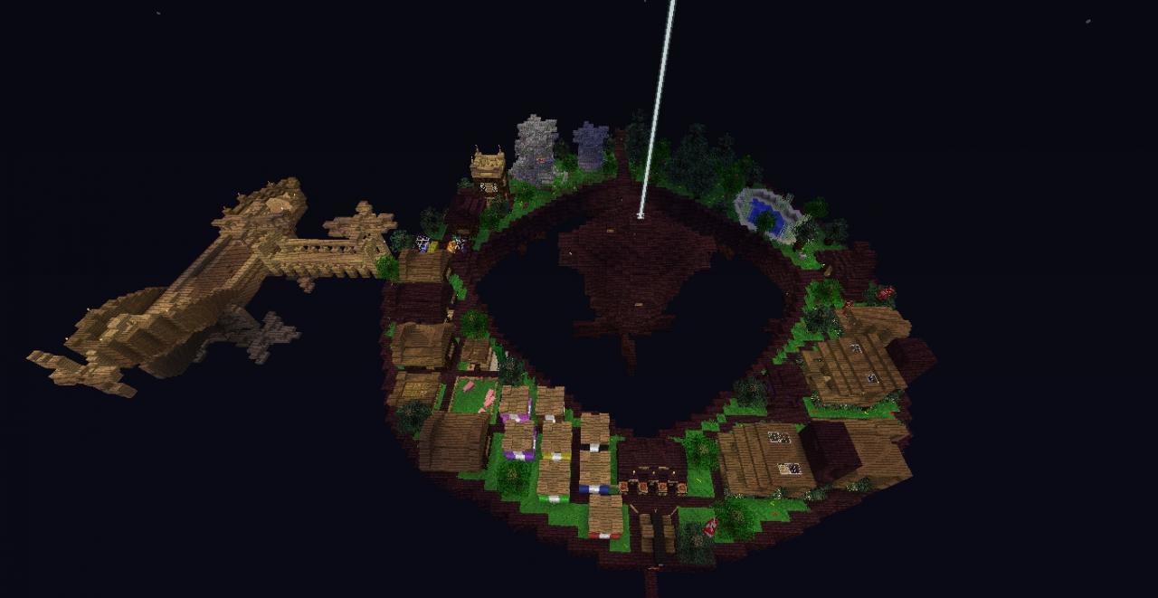 Sky Village Minecraft Map