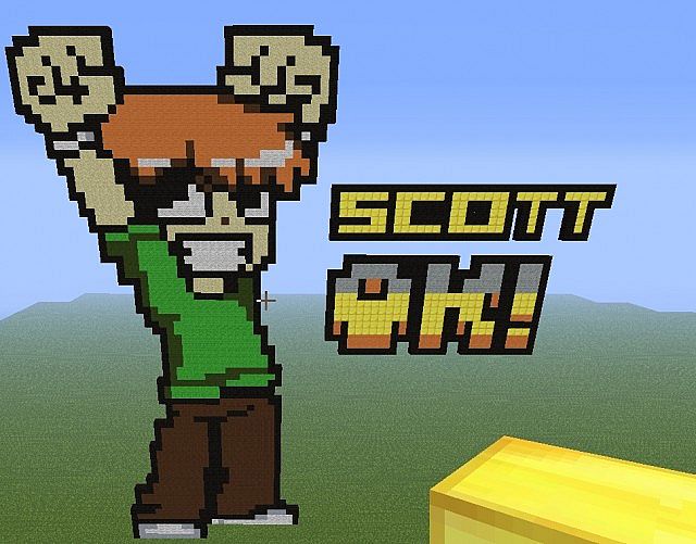 Scott Pilgrim Minecraft Map
