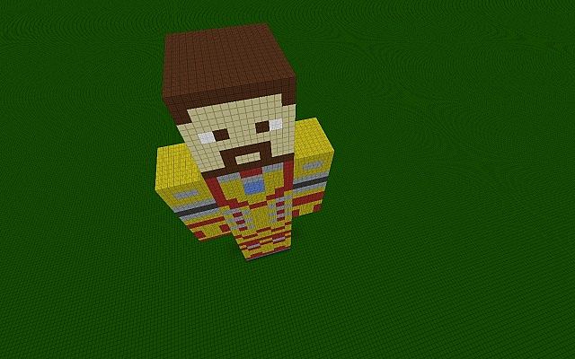 Skin/Statue House Minecraft Map