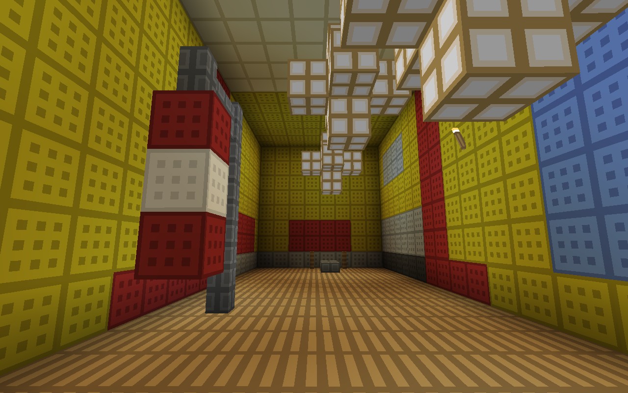 Skin/Statue House Minecraft Map