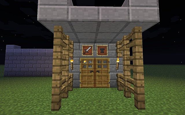 Blacksmith Shop Minecraft Map