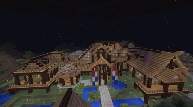 Rustic Mansion Minecraft Map
