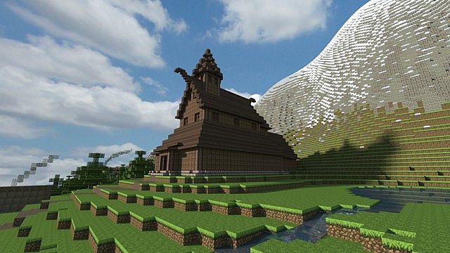 Stave Church Minecraft Map