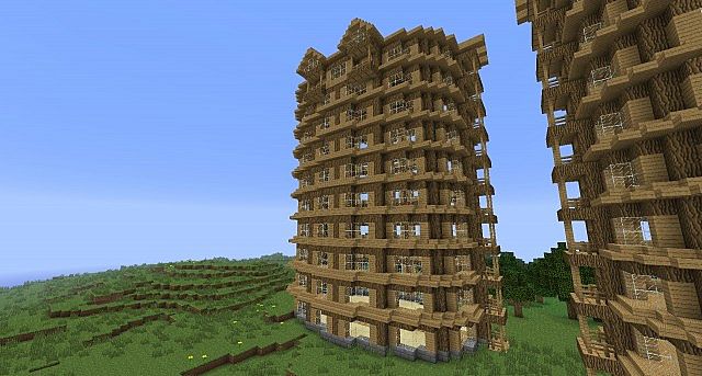 Buildings City Minecraft Map