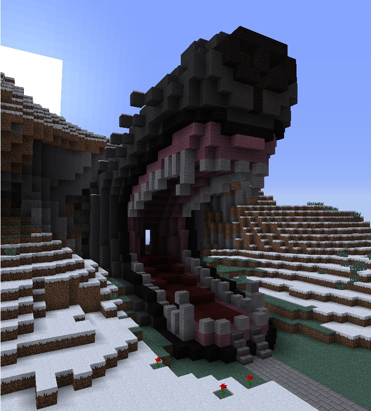 WereWolf's Lair Entrance Minecraft Project