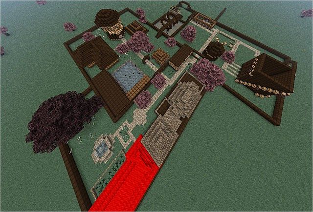 Asian City Minecraft Map