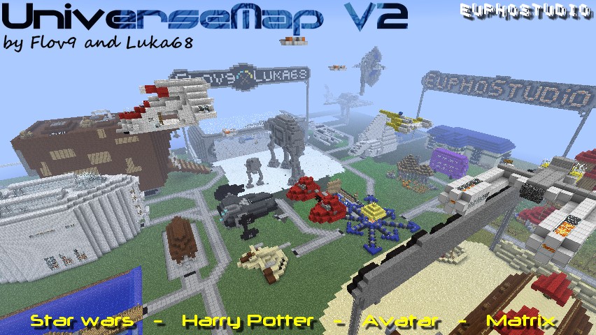 UniverseMap V2 Minecraft Map