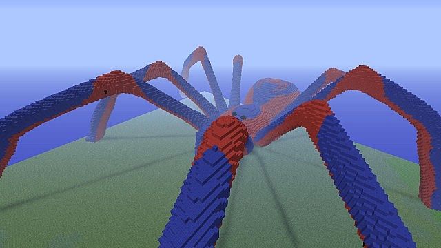 Spiderman-Themed Spider Minecraft Map