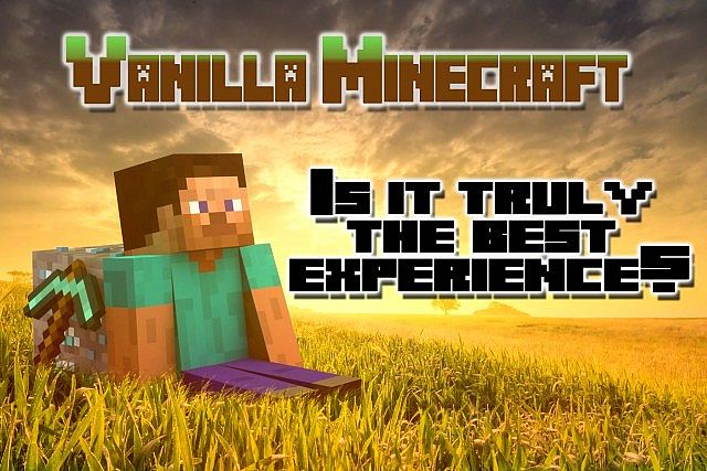 [Minecraft] Is it really the best experience?