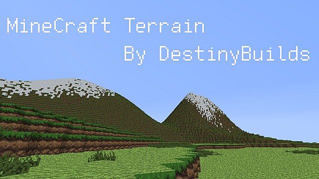 Custom Terrain Minecraft Map