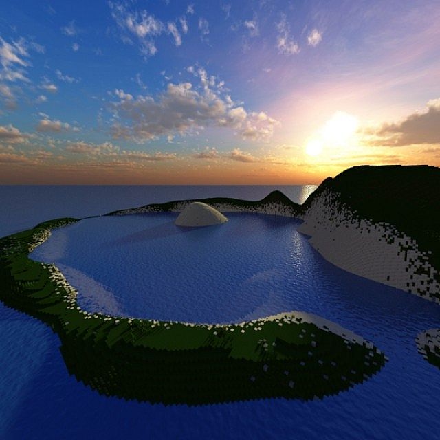 Basic Atoll Minecraft Map