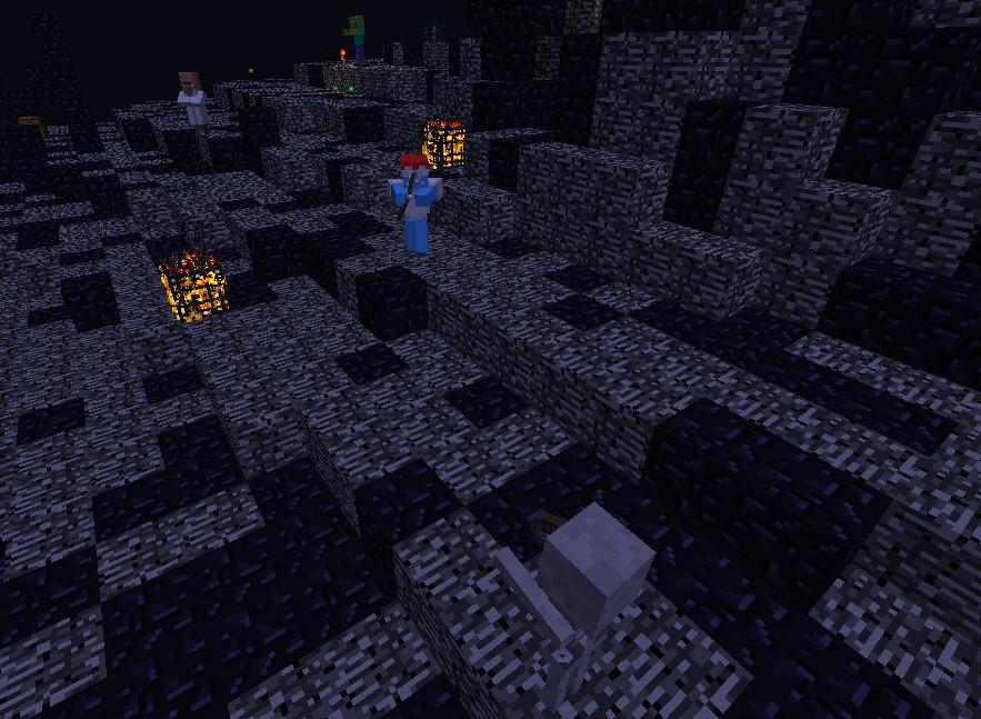 Rising Dead Returns : Mob Survival Map Minecraft Map
