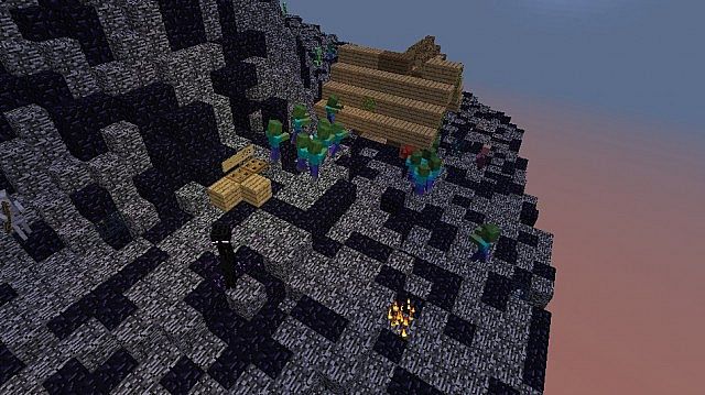 Rising Dead Returns : Mob Survival Map Minecraft Map