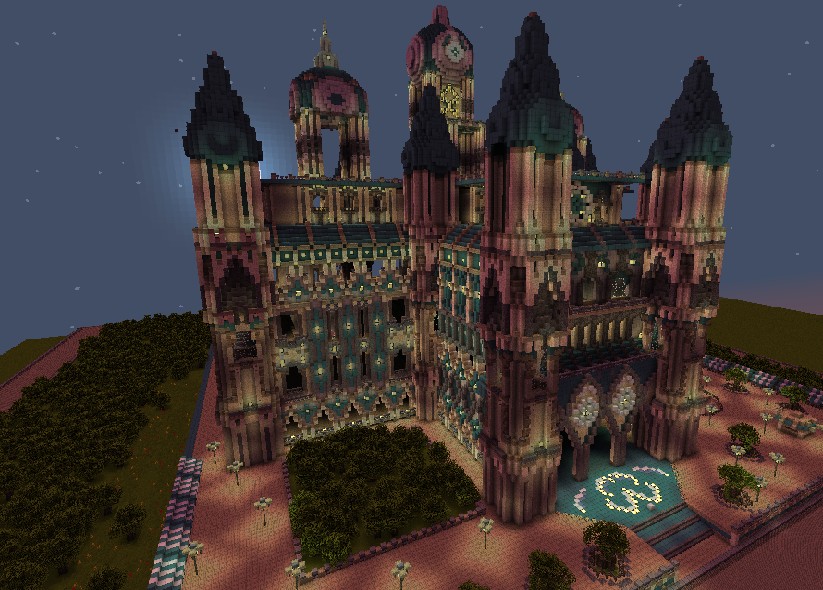 Fantasy Server Spawn [Download Now Available] Minecraft Map